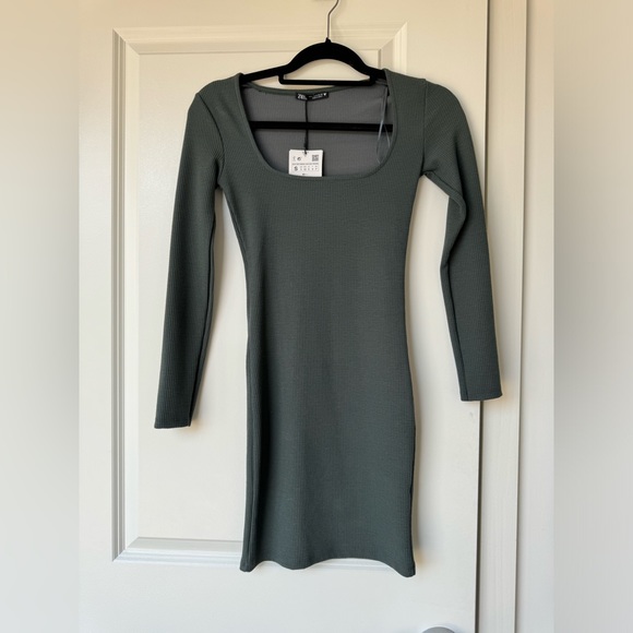 Zara | Dresses | Nwt Zara Ribbed Dress | Poshmark